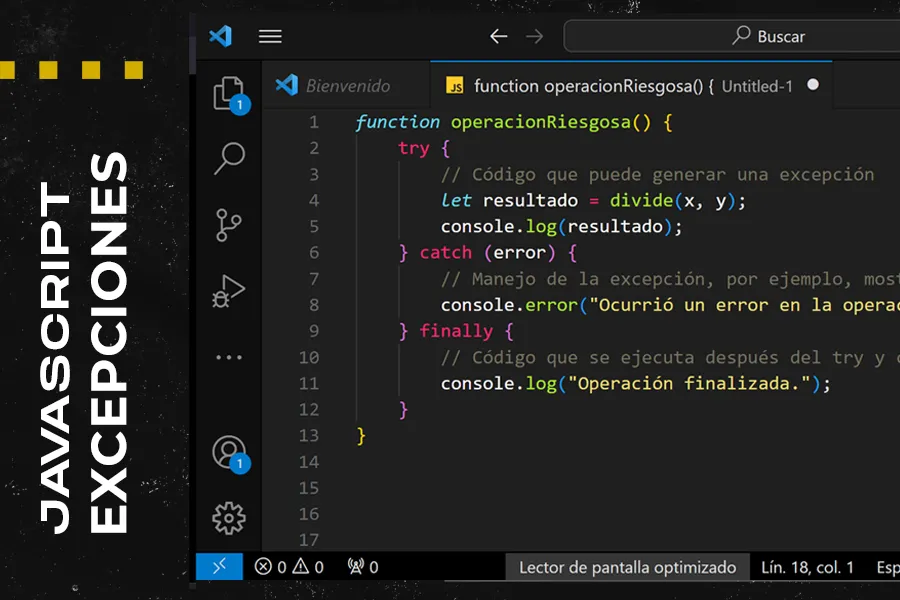 Errores bajo control: técnicas avanzadas de manejo de excepciones en JavaScript | Estrada Web Group