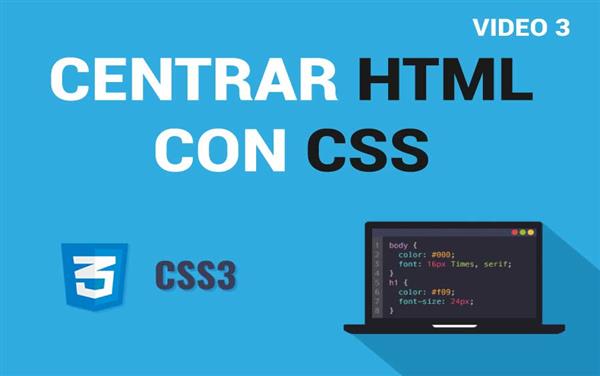 Centrar etiquetas HTML con CSS | Estrada Web Group